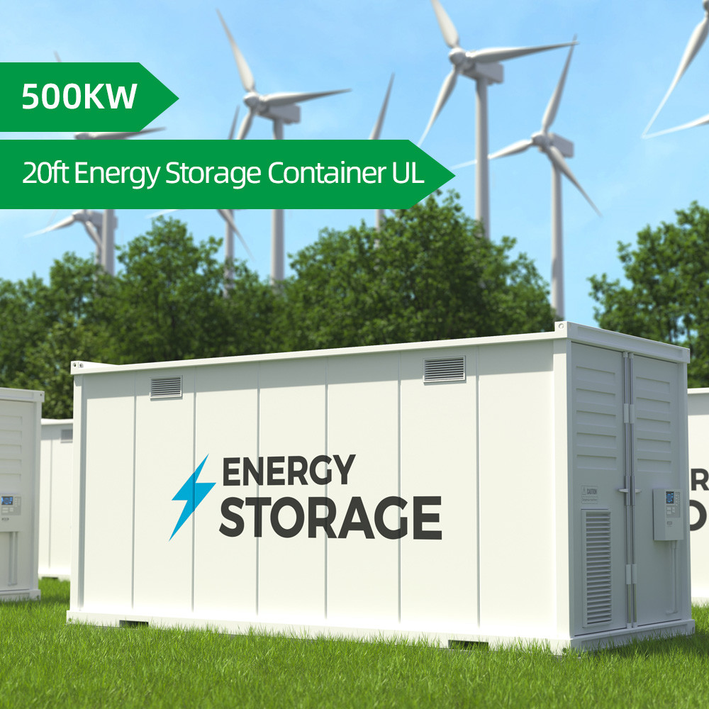Container Battery Energy Storage System 500kwh 20ft Lithium Batteries ...
