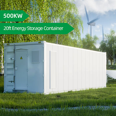Container Battery Energy Storage System 500kwh 20ft Lithium Batteries ...